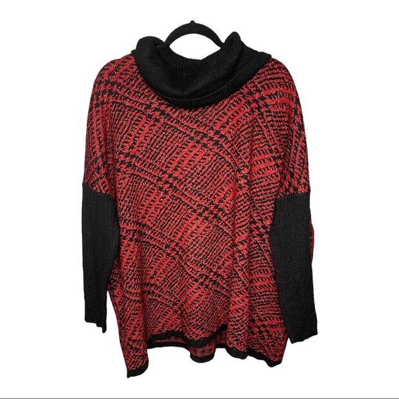 Joseph A | Sweaters | Joseph A Womens Printed Turtleneck Sweater ...